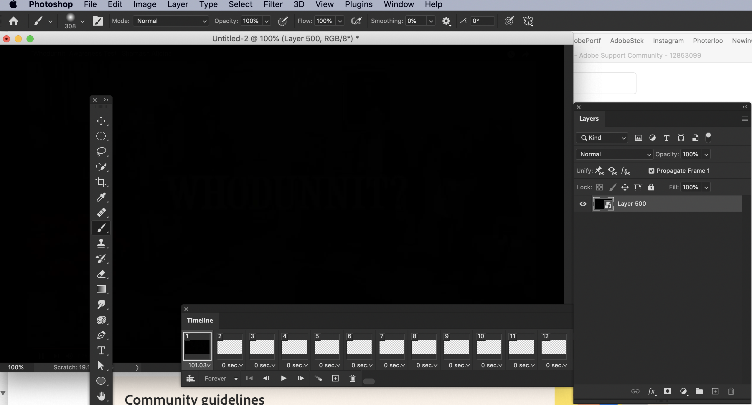 Export RENDER VIDEO only rendering first frame in ... - Adobe Product ...