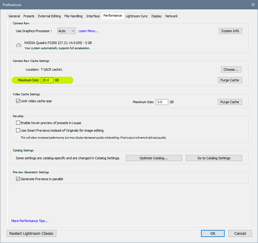 Re: Can I delete my adobe camera raw 2 cache files... - Adobe Product ...