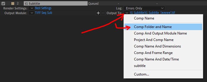 After Effects Script - Method to access the Render... - Adobe Community ...