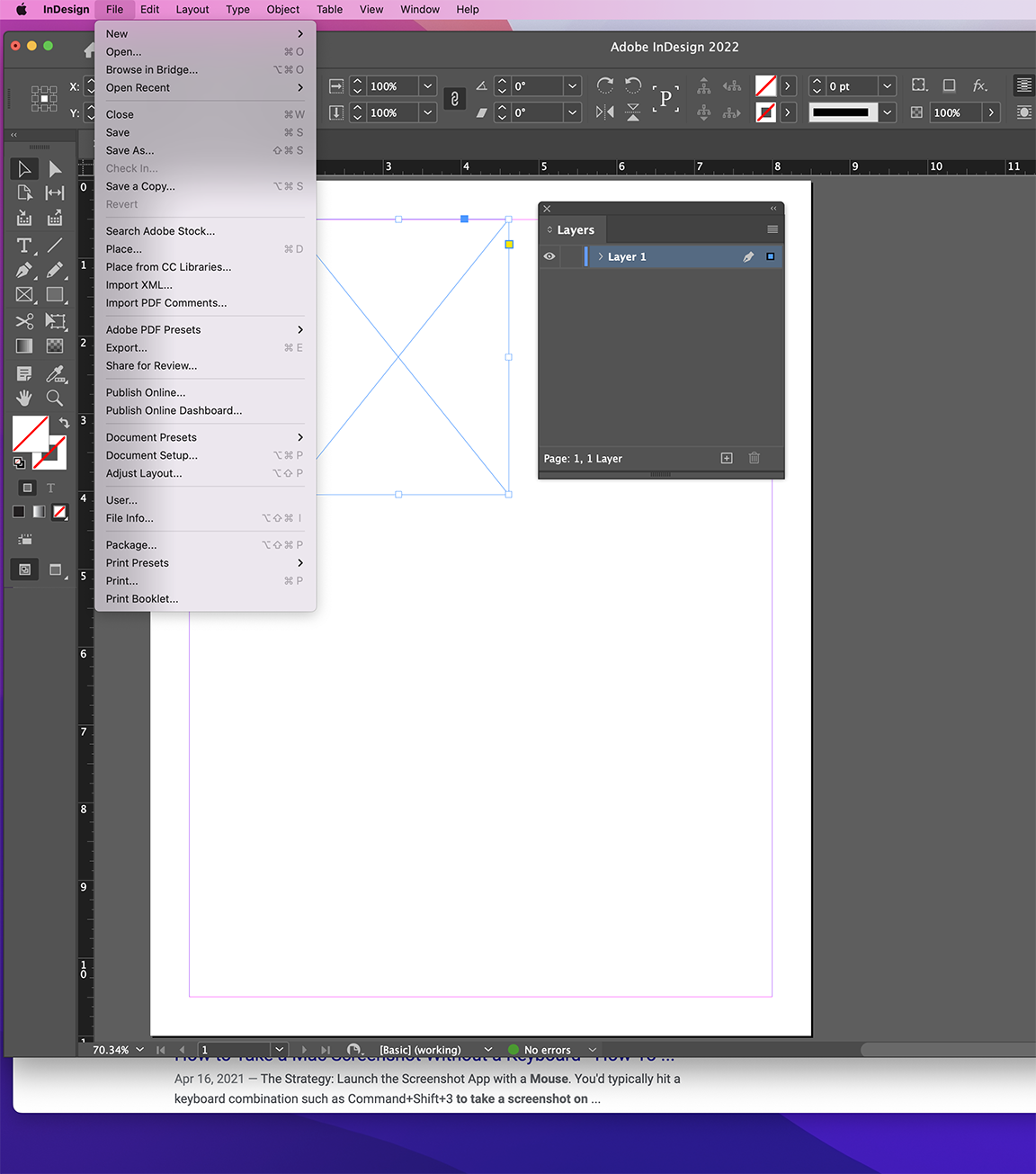 InDesign 17.2.1, tool issue - Adobe Community - 12917989