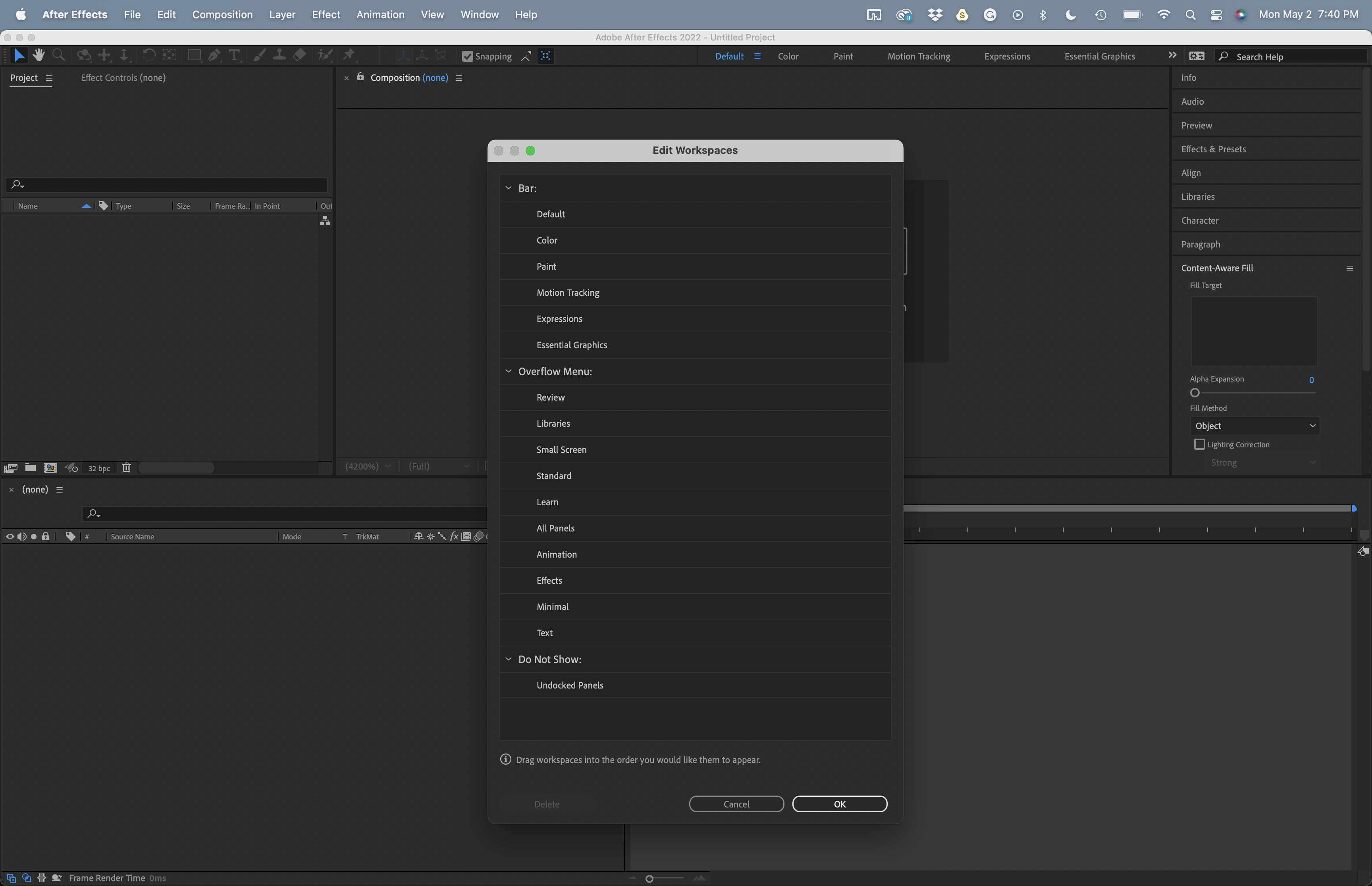 Review button & RHS panel - Adobe Product Community - 12918011