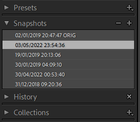 P: Snapshots naming conventions - Adobe Product Community - 12920675