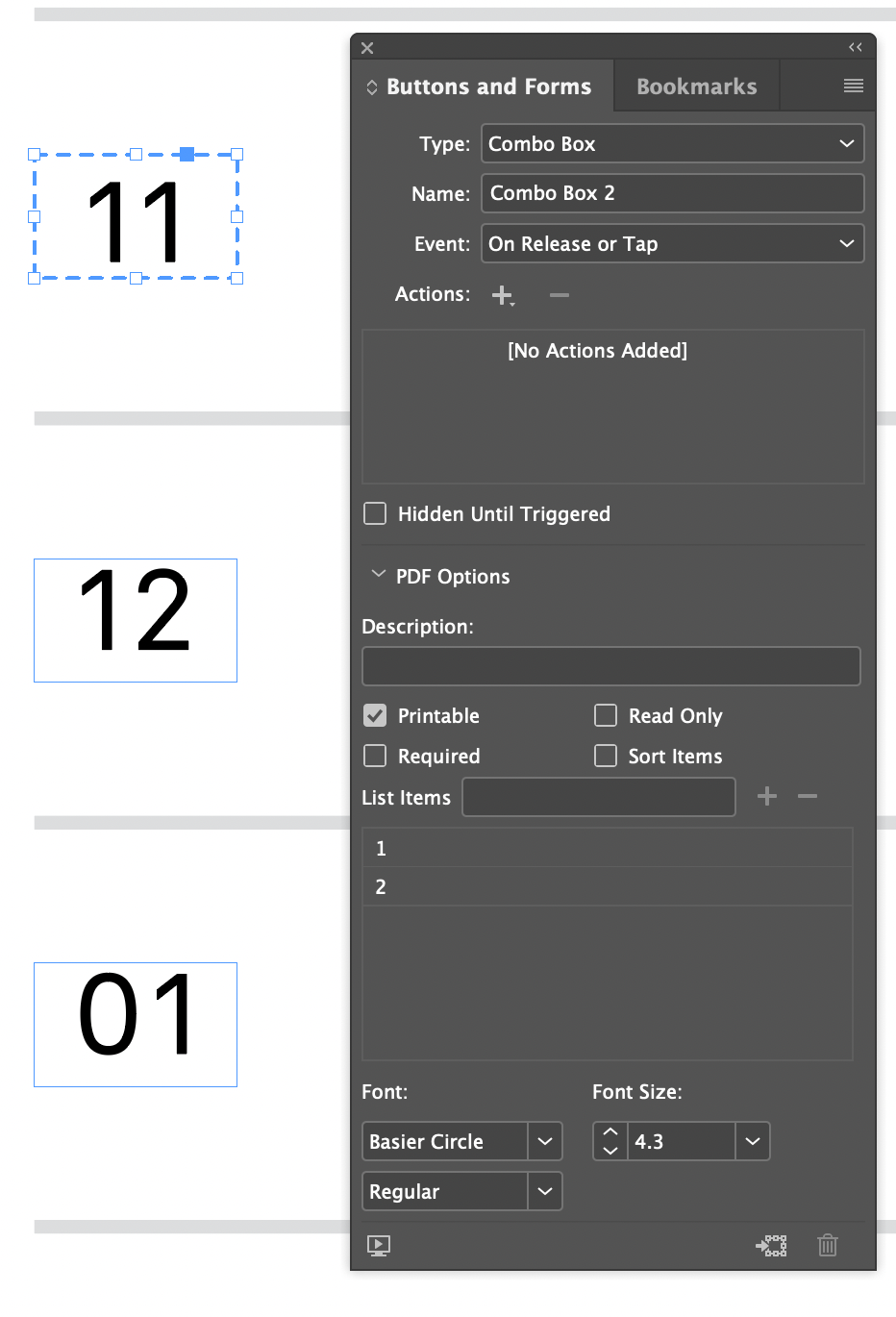 "Buttons and forms" isn't working - Adobe Product Community - 12921546