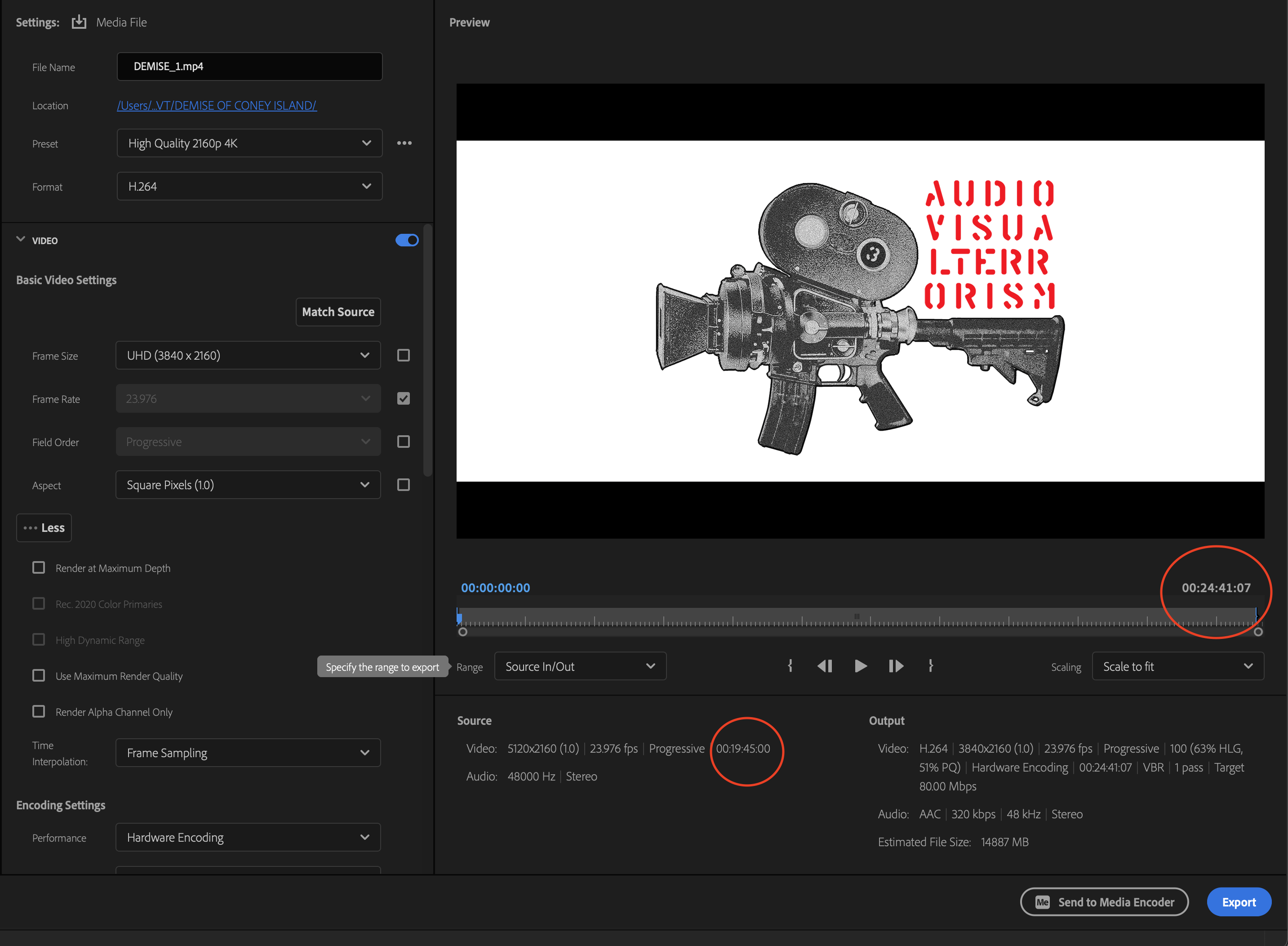 Export Is Adding Time To My Runtime Adobe Community 12923426 