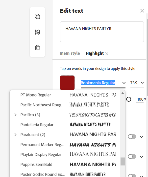 Adobe Fonts in Adobe Express - Adobe Community - 12834893