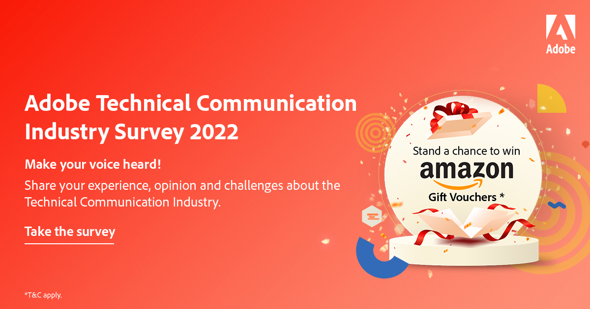 Take the Adobe Technical Communication Industry Su... - Adobe Support ...