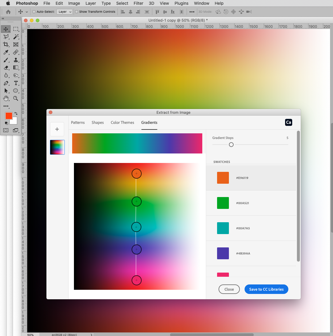 Automation for creating a gradient from colours wi... - Adobe Community ...