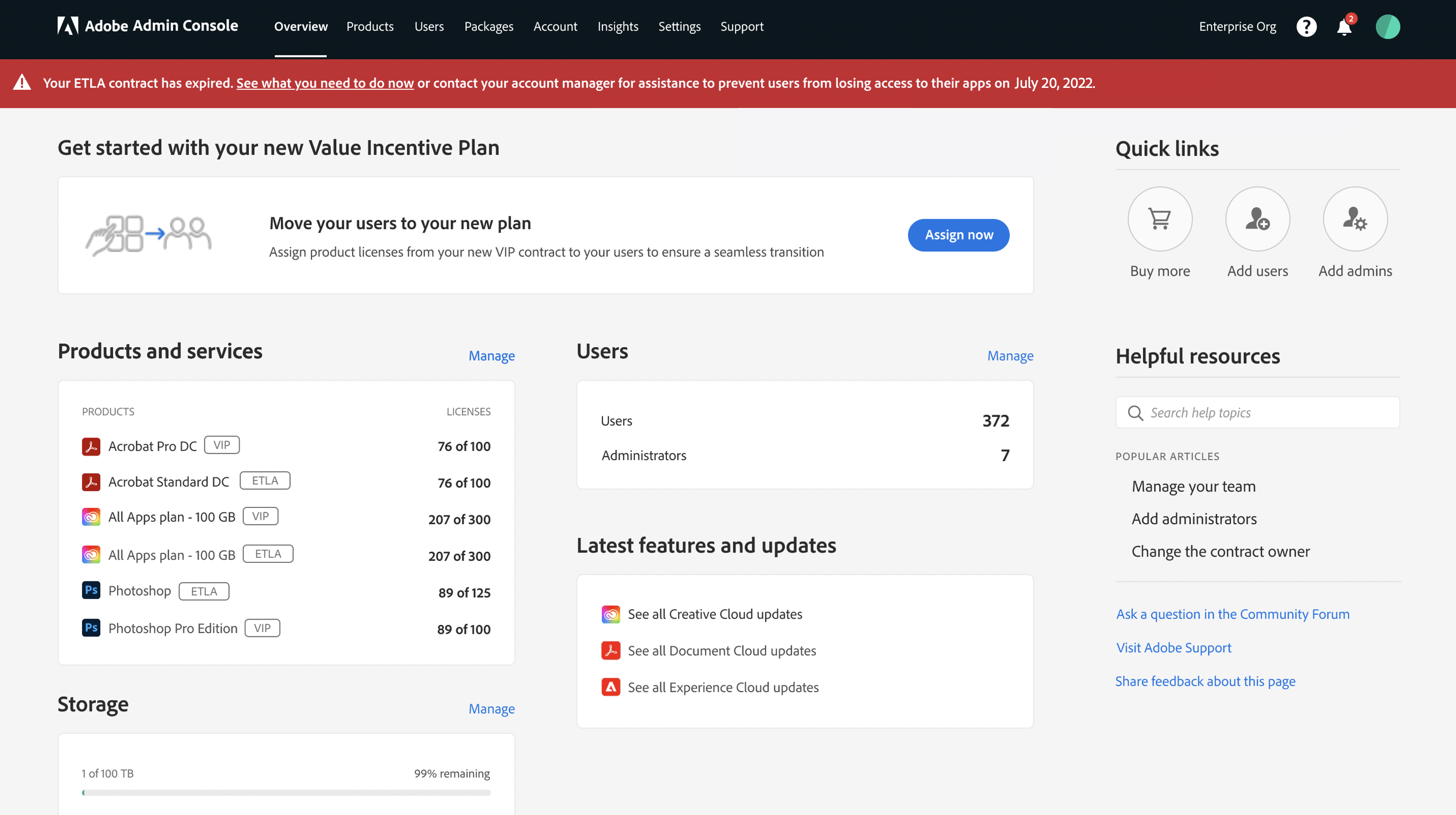 Admin Console Feature Release Announcement | Autom... - Adobe Product ...