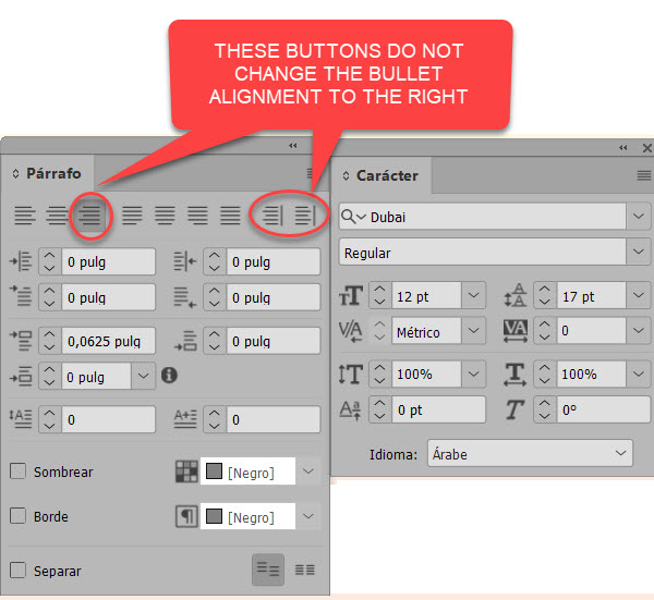 Solved: Re: How may I create Arabian bullets with InDesign... - Adobe ...