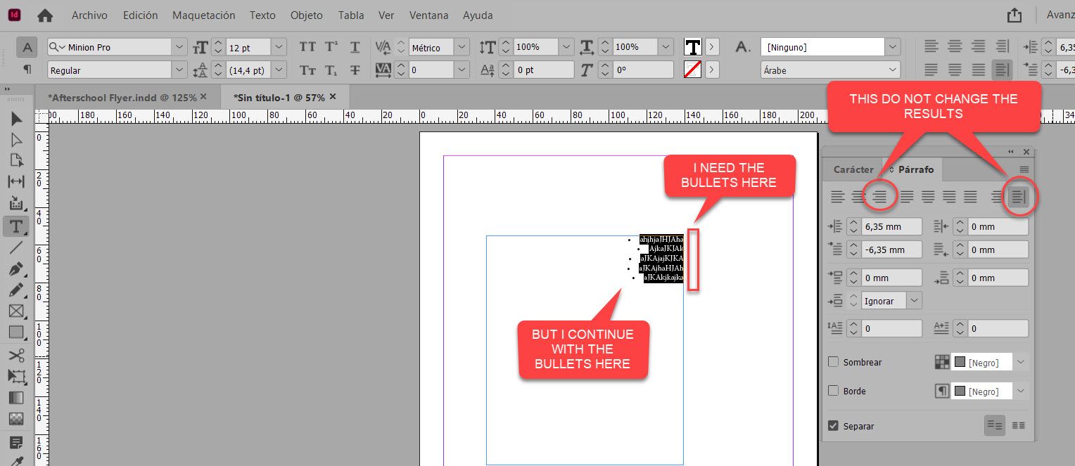 Solved: Re: How may I create Arabian bullets with InDesign... - Adobe ...