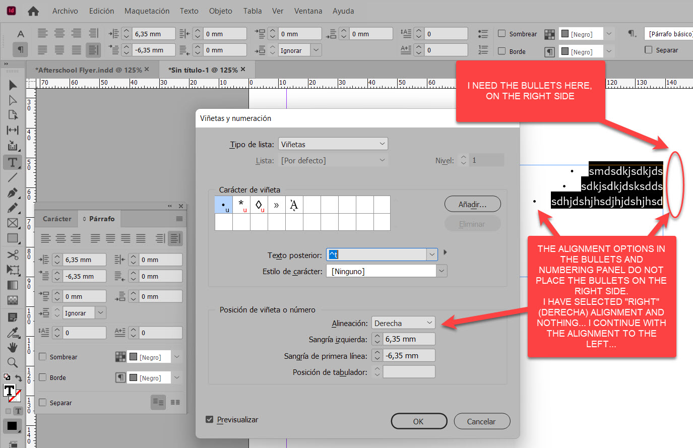 Solved: How may I create Arabian bullets with InDesign (wi... - Adobe ...