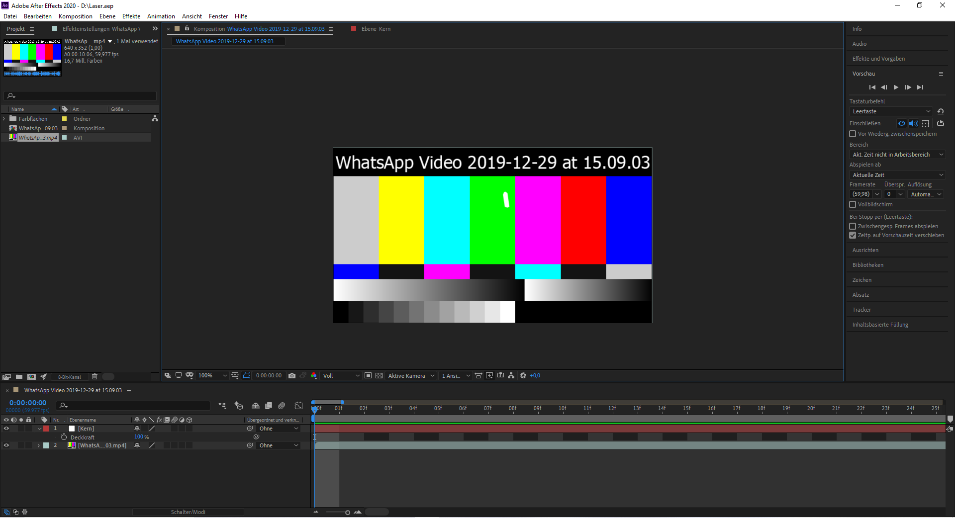 Problem with video in After Effects - Adobe Product Community - 10825131