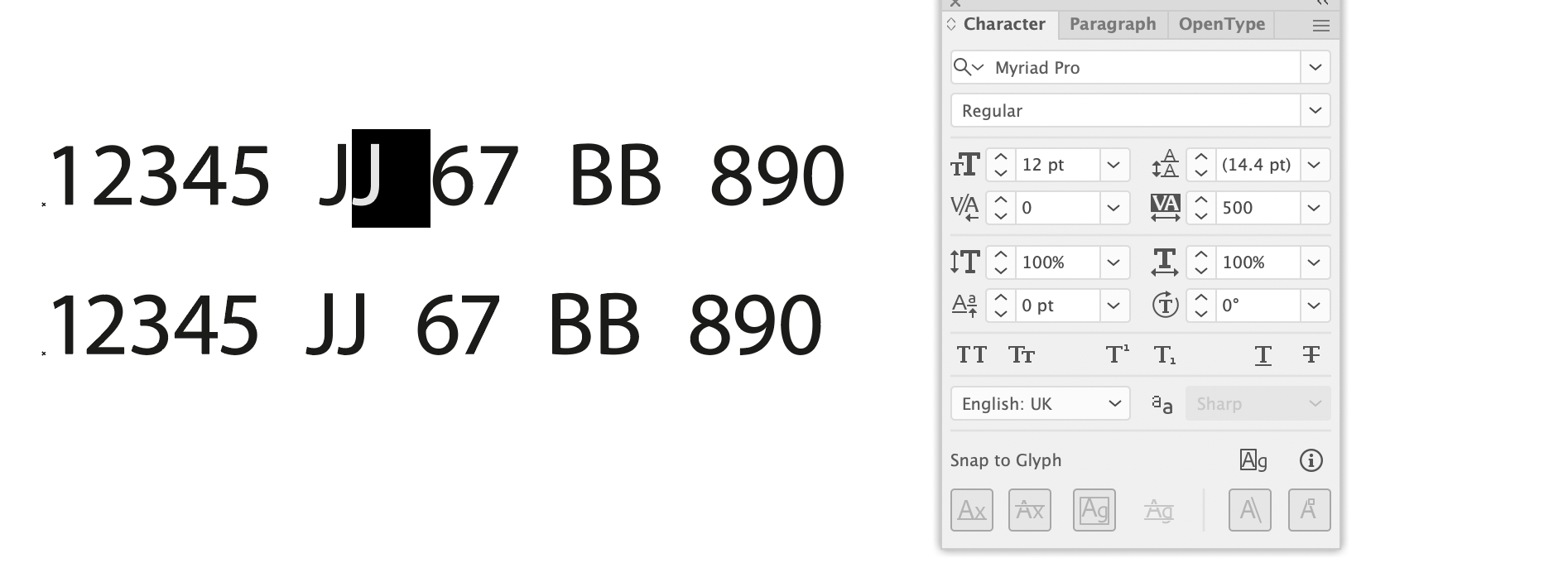 Solved: InDesign kerning and tracking converted to white s... - Adobe ...