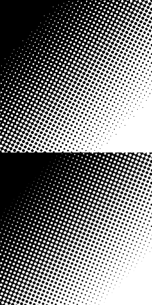 Bitmap halftone making rough dots instead of smoot... - Adobe Product ...