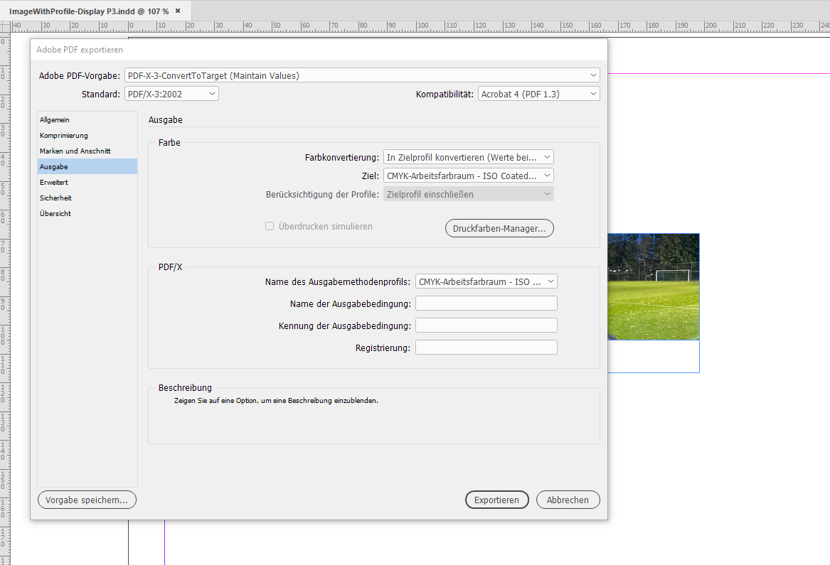 Solved: How to overcome ICC profile warning & export an ID... - Adobe ...