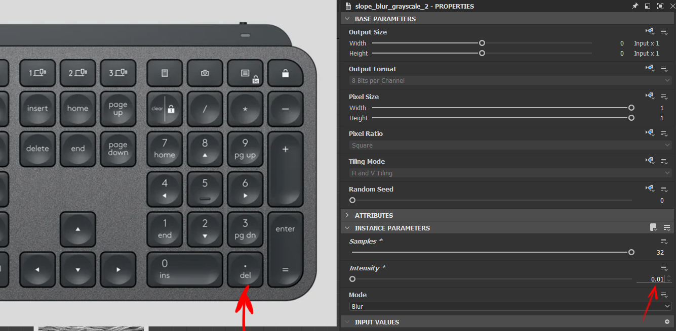 Change Decimal Key in Substance Designer - Adobe Community - 12961836