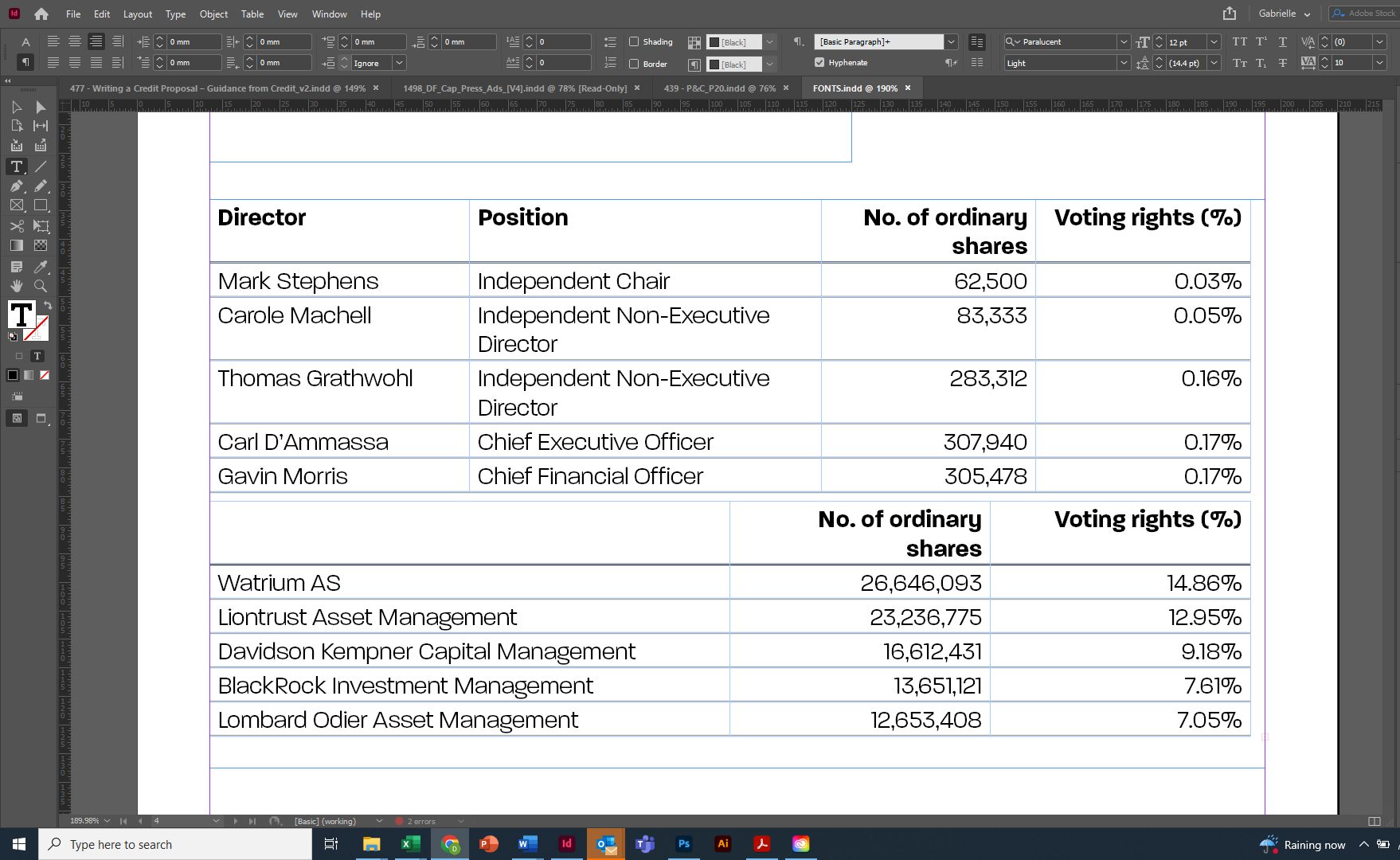 Solved: Help spacing numeric characters in a column - Adobe Support Community - 12973865
