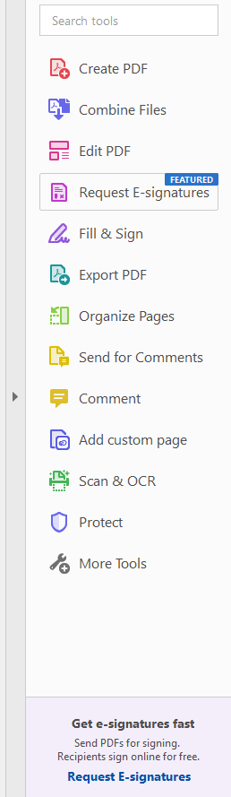 Solved: Request E-signature is not available - Adobe Product Community ...