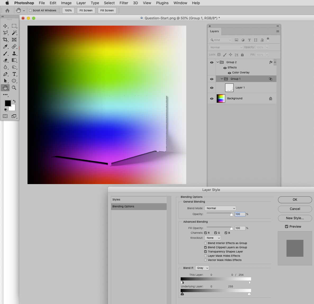 Solved: Converting grey layer to transparent - Adobe Product Community ...
