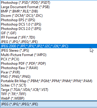 Solved: JPG option to save is saving as JPF - Adobe Community - 12978025