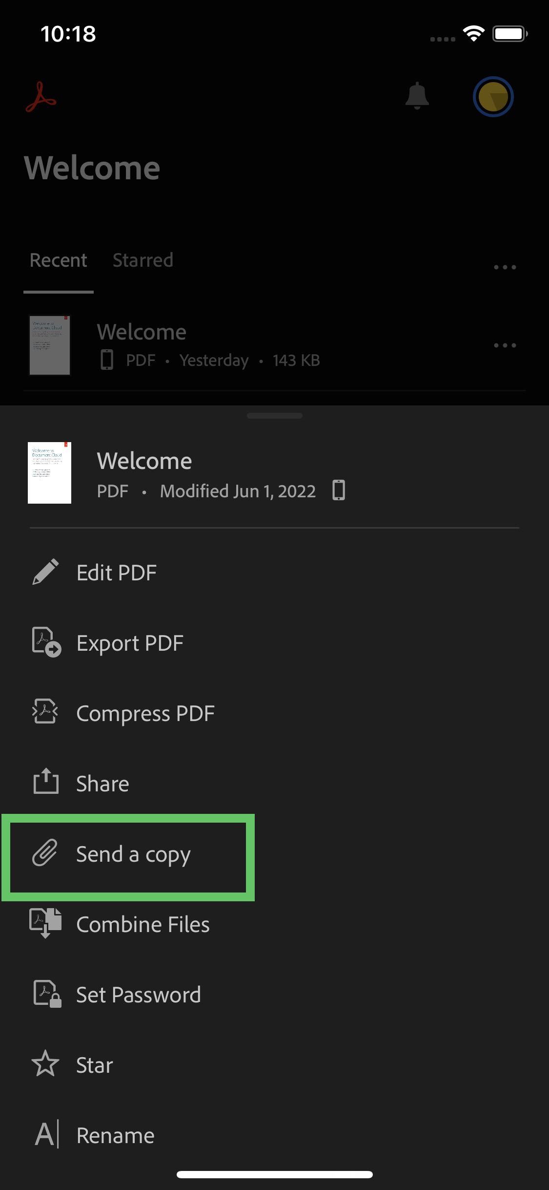 Solved: Sharing files on iphone - Adobe Community - 12983415