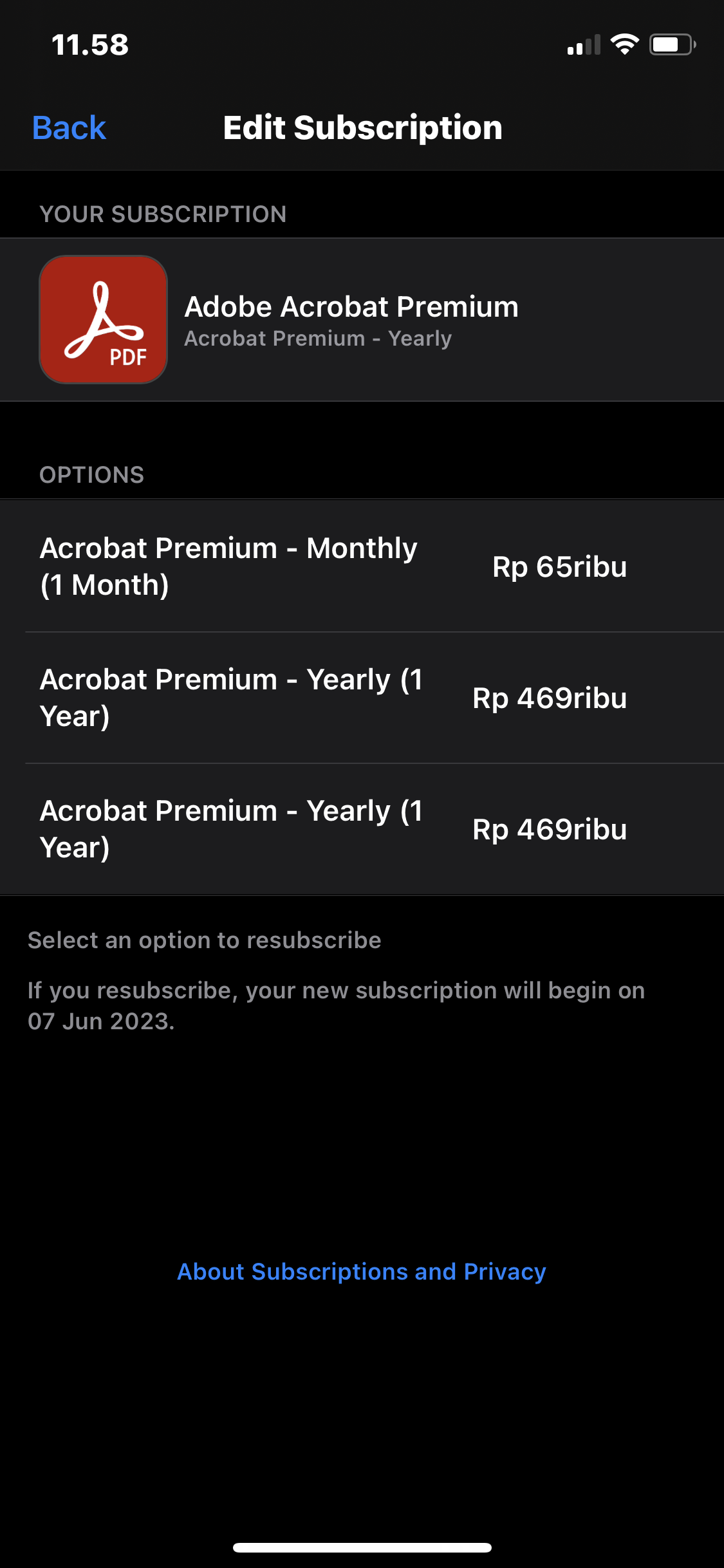 Miss subsribe please refund my money - Adobe Community - 12988829