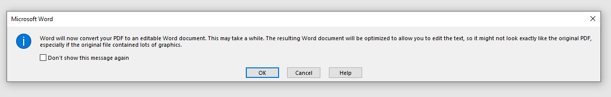 PDF conversion to Word Issues - Adobe Product Community - 13000132