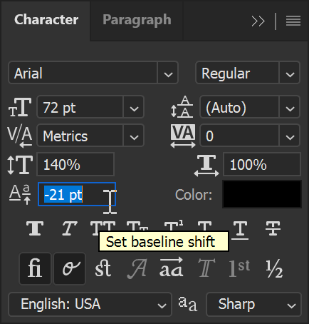 How to fix text out of text box in Photoshop? - Adobe Community - 12999653
