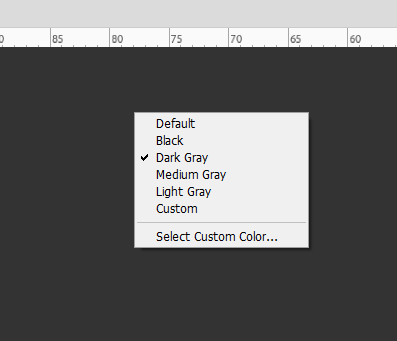 Customize the color and appearance of the Ruler in... - Adobe Community ...
