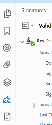 Solved: Green tick mark not showing in Digital signature - Adobe ...