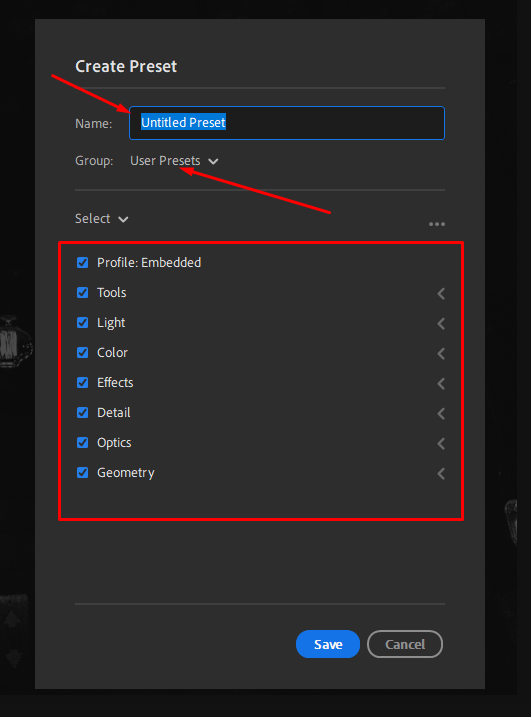 Export all the presets of an album - Adobe Product Community - 10831319