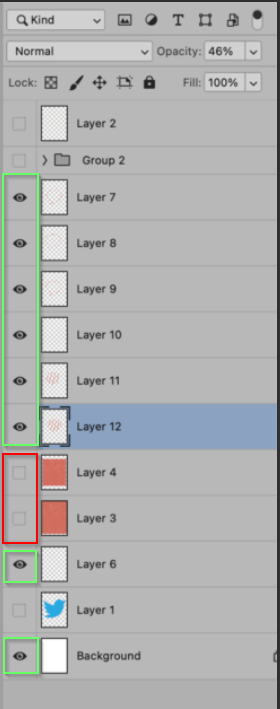 My thumbnails in layers palette are shown as solid... - Adobe Product ...