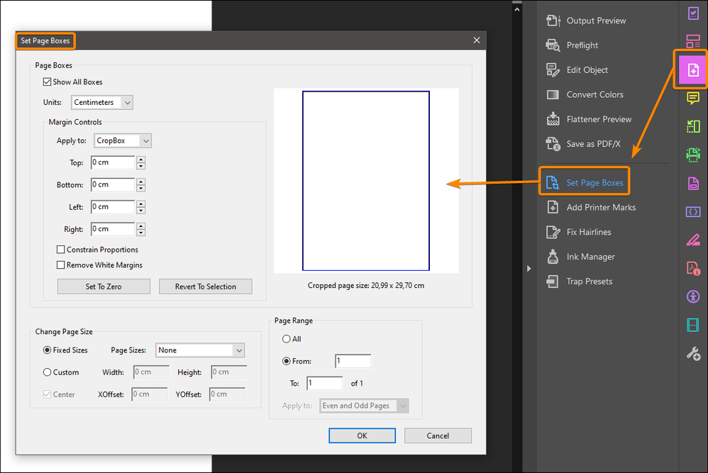 Solved: Please make Crop Pages separate from Edit PDF agai... - Adobe ...