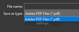 Solved: Save As file type missing after updating to versio... - Adobe ...