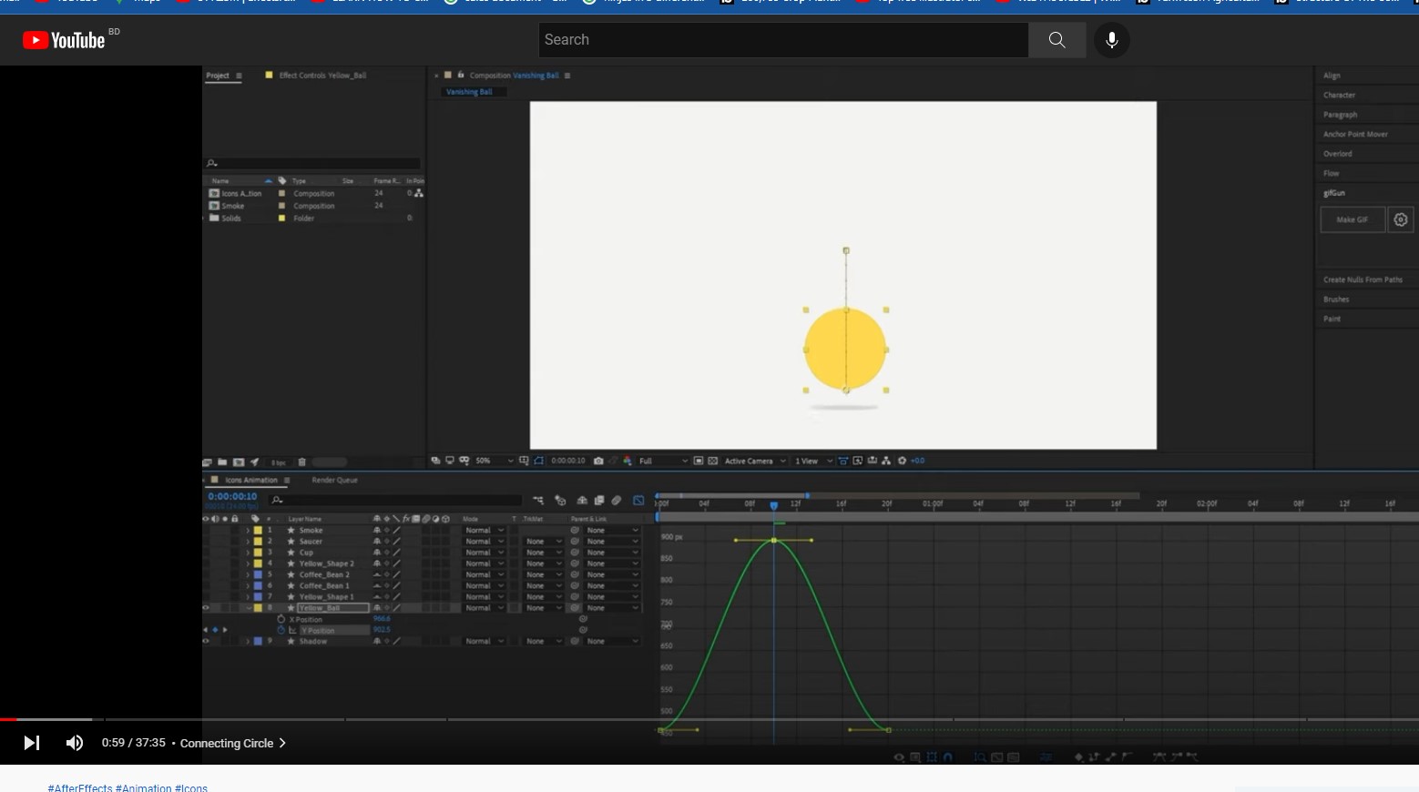 after effects keyframe gets splitted - Adobe Support Community - 13025028