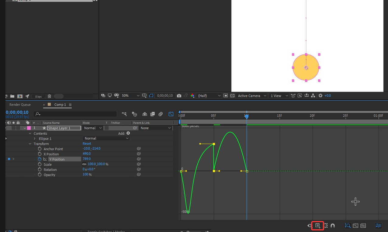 after effects keyframe gets splitted - Adobe Support Community - 13025028