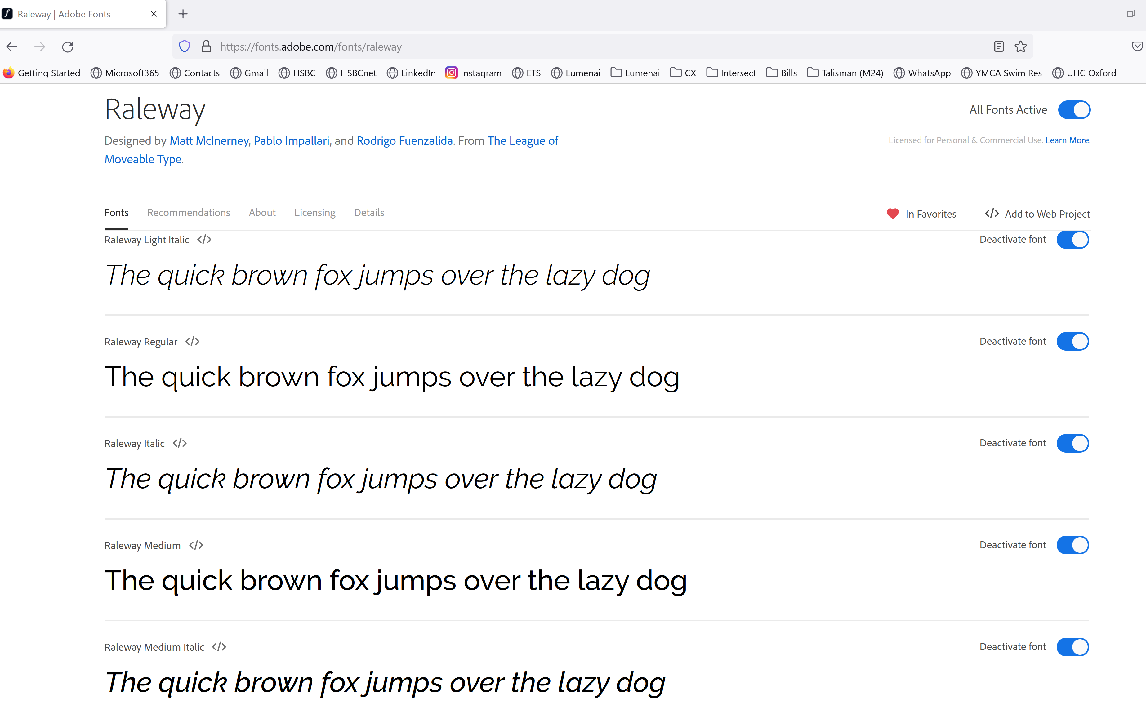 Why Is my activated TrueType Font (Raleway Medium)... - Adobe Community ...