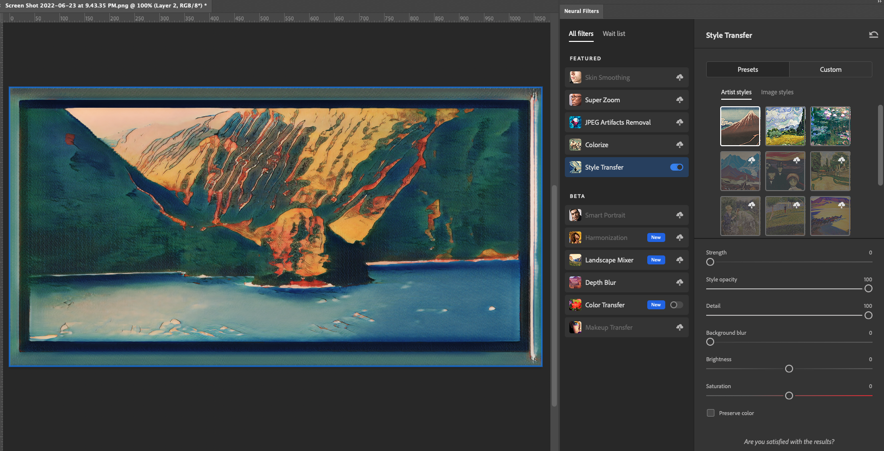 How to Convert a Picture into one that was made us... - Adobe Support ...