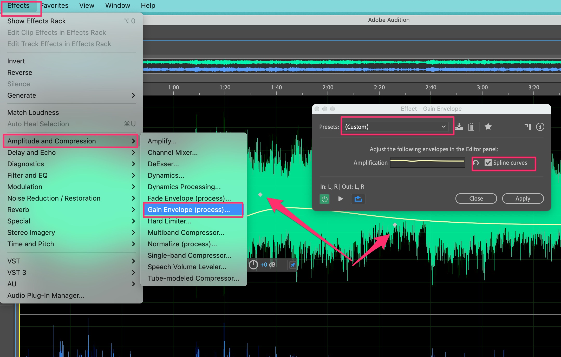 Solved: how to adjust volume of a selection as a ramp - sh... - Adobe ...