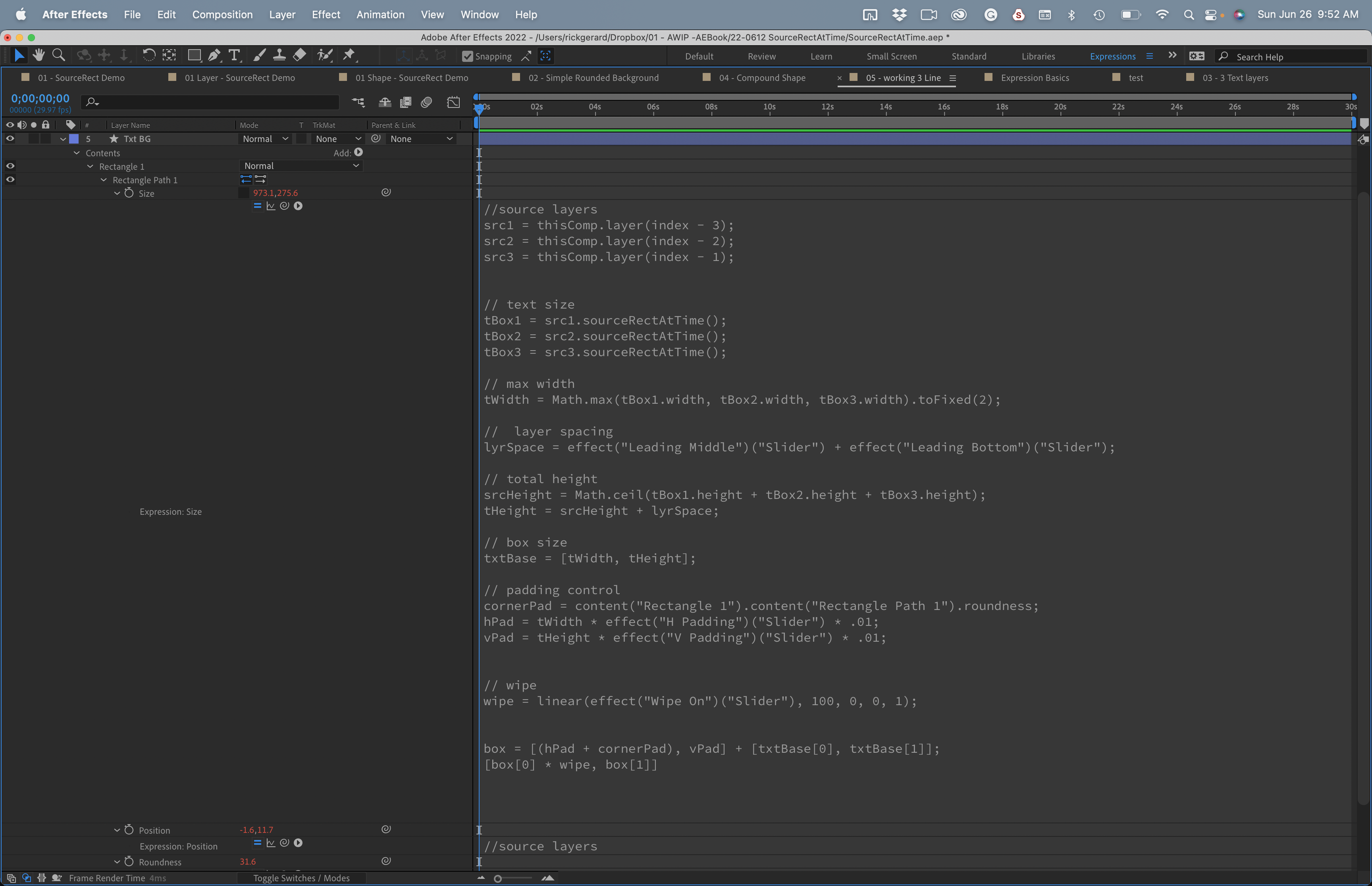 Solved Expression Error And How To Make Expression Area B Adobe