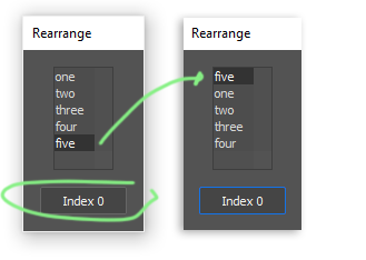 Solved: Moving list item to index 0 - Adobe Community - 13039836