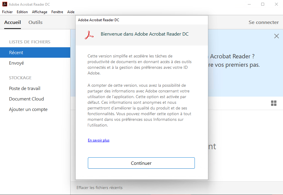 Solved: How to get rid of this welcome message by registry... - Adobe ...
