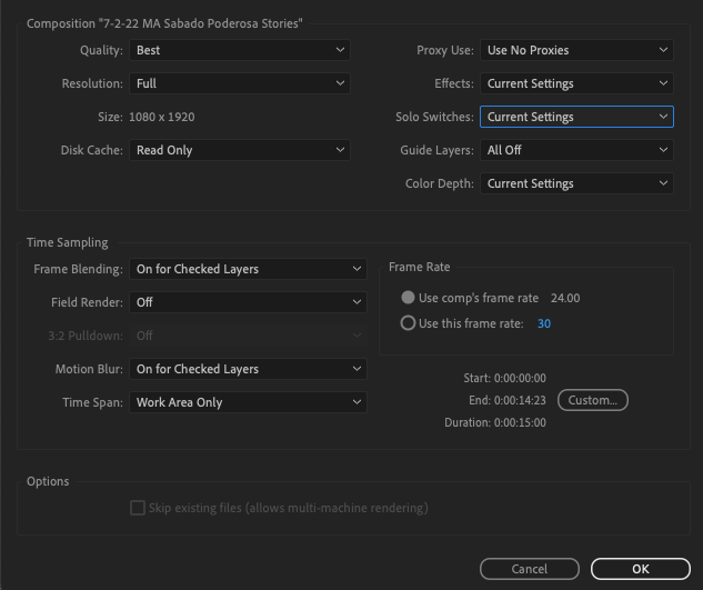 Video renders with green box at bottom on vertical... - Adobe Community - 13044123
