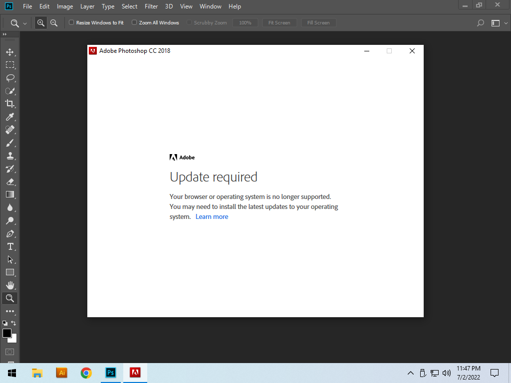 Need an older version of PSD for 32 bit, Windows 1... - Page 2 - Adobe ...