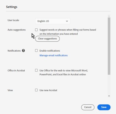 Solved: Delete auto fill data in Acrobat - Adobe Product Community ...