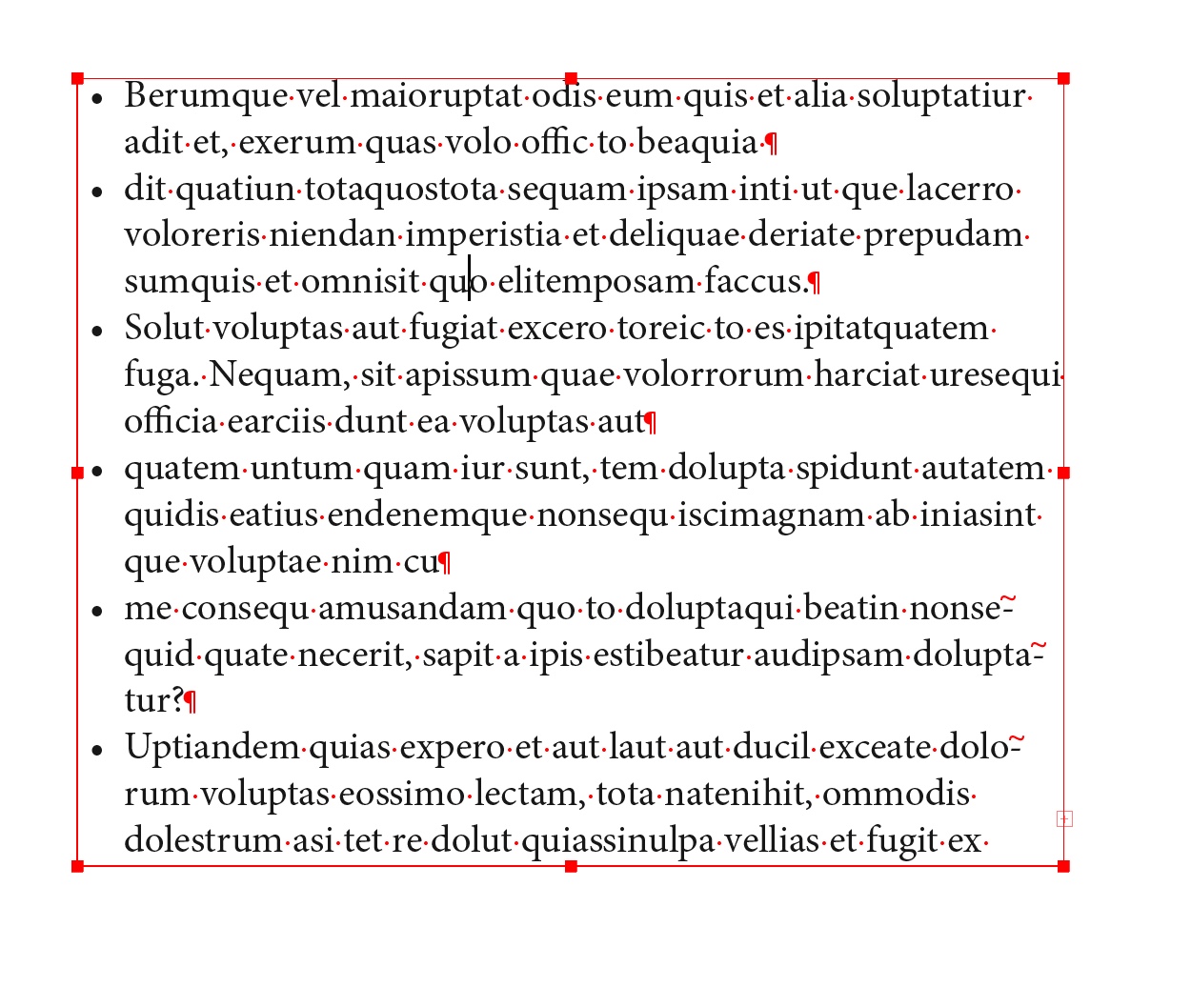 Solved: bullet alignment - Adobe Community - 13054372