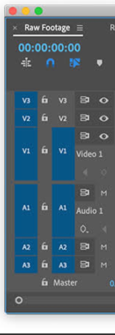 what is this function in timeline panel (V1 V2 V3.... - Adobe Product ...