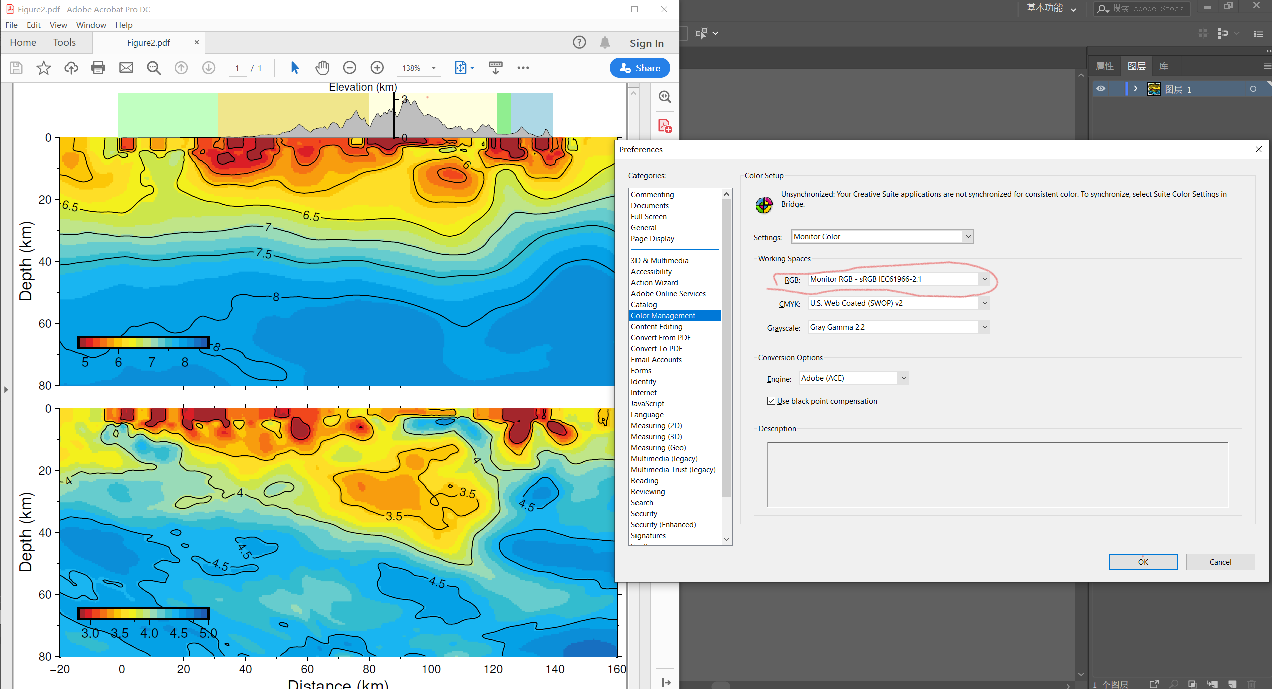 Solved: Part of colors turn yellow when opening a pdf file... - Adobe ...