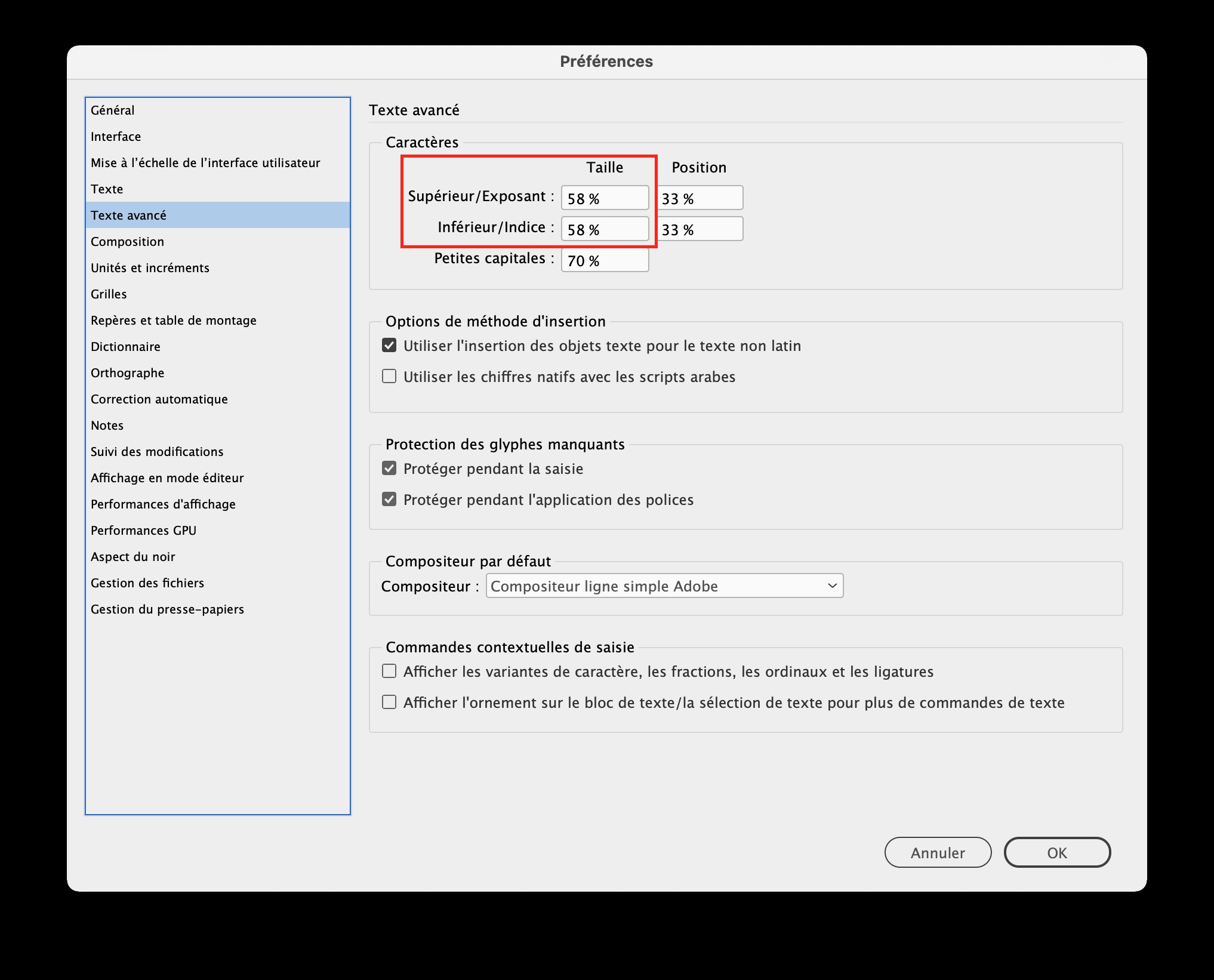 Solved Font For Superscript And Subscript Adobe Support Community