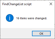 Solved: Result dialog box for FindChangeByList - Adobe Support ...